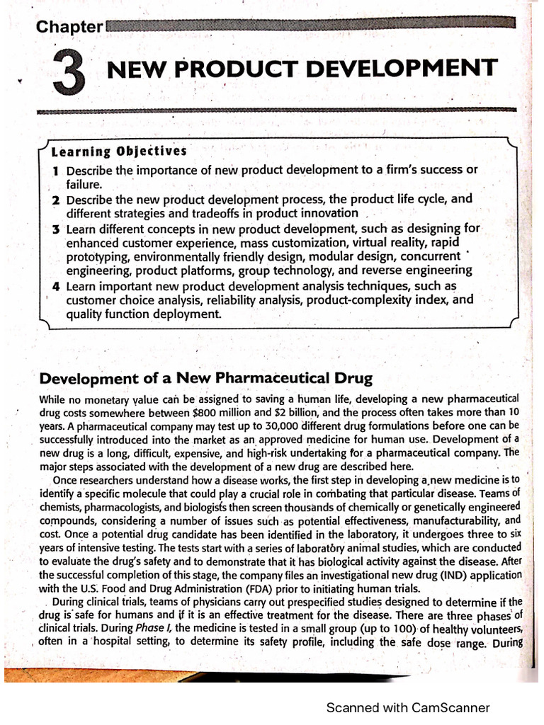 Chapter 6 - New Product Development | PDF