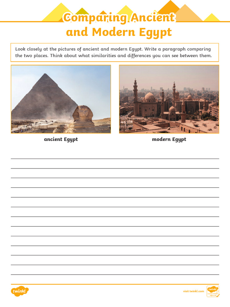 Comparing Ancient and Modern Egypt | PDF