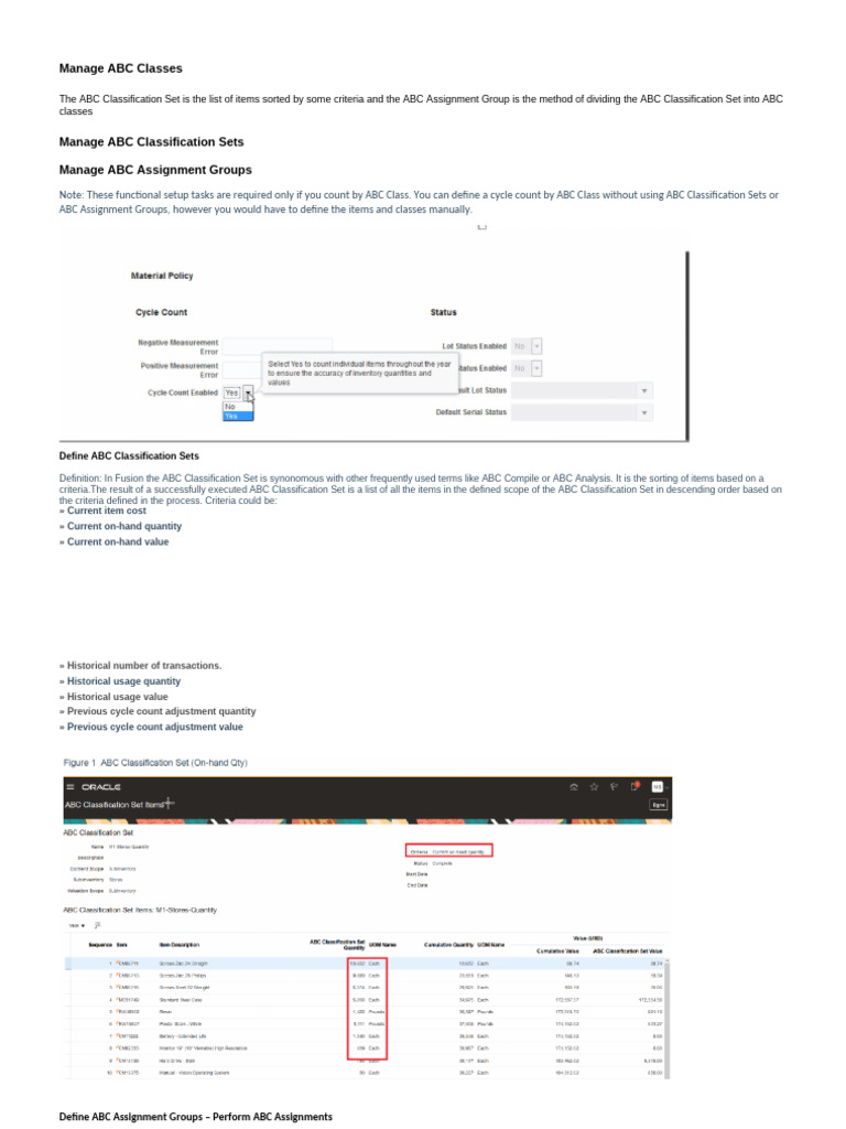 Cycle Count Sc Steps Pdf
