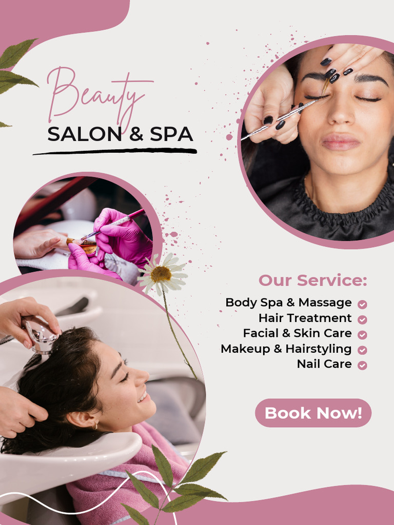 Beauty Salon & Spa Services Overview | PDF