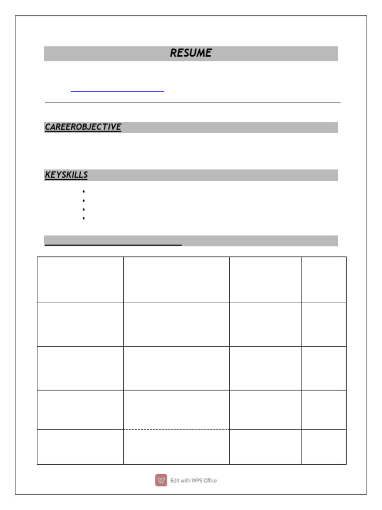 S. Gowsalya Resume | PDF