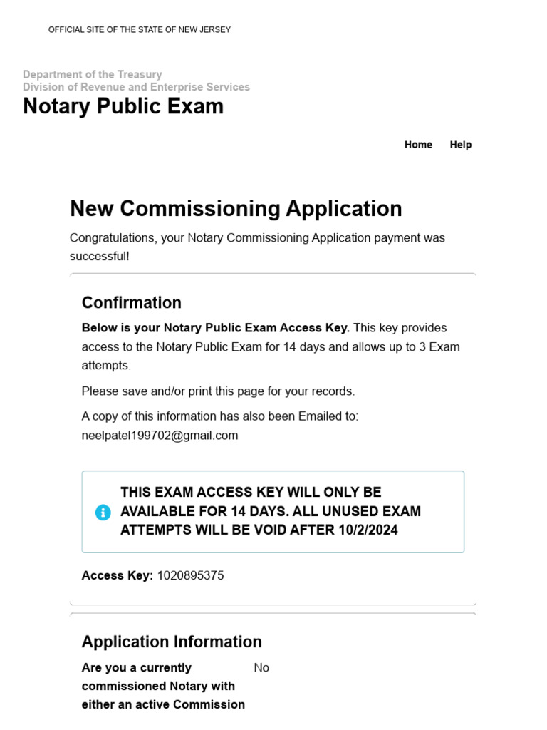 Notary Public Exam | PDF