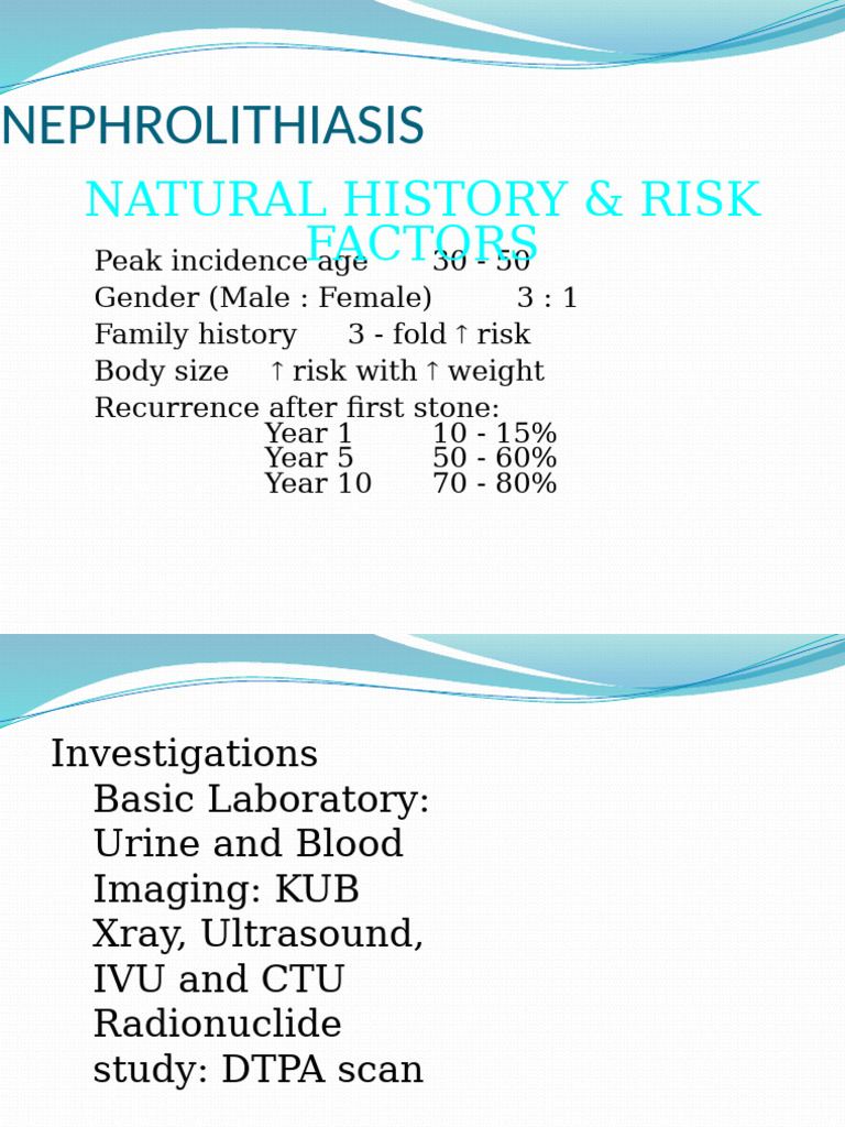 2 - Nephrolithiasis-Lec.2 | PDF | Clinical Medicine | Urology