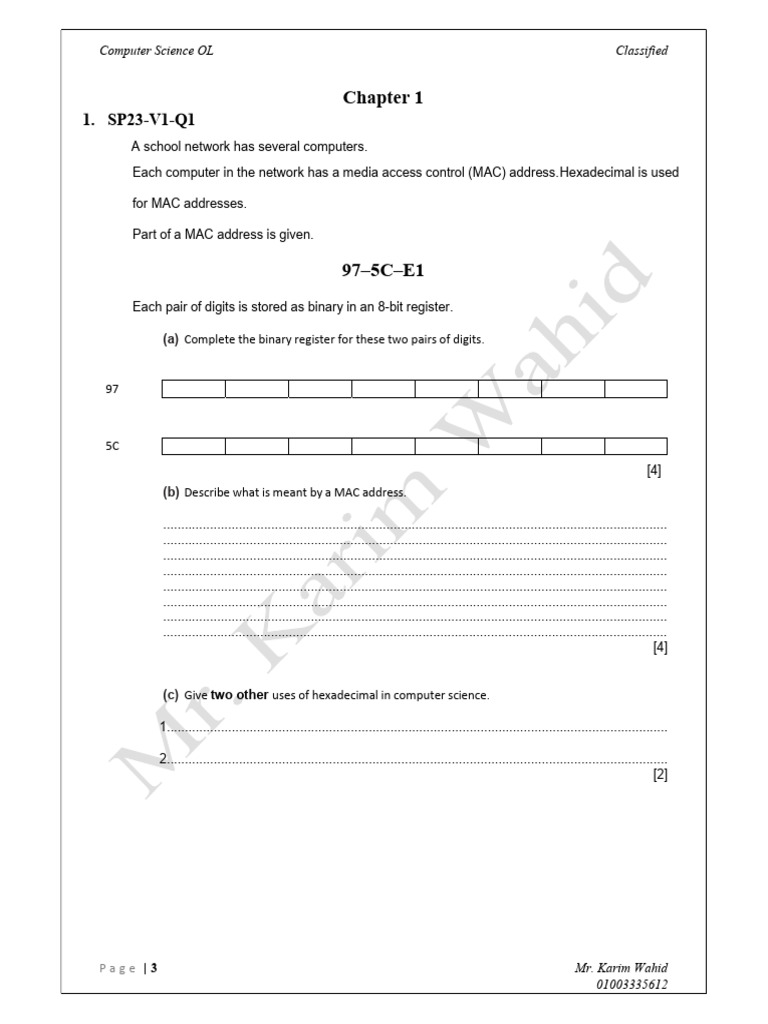 CS HW1-1 | PDF | Arithmetic | Computer Science
