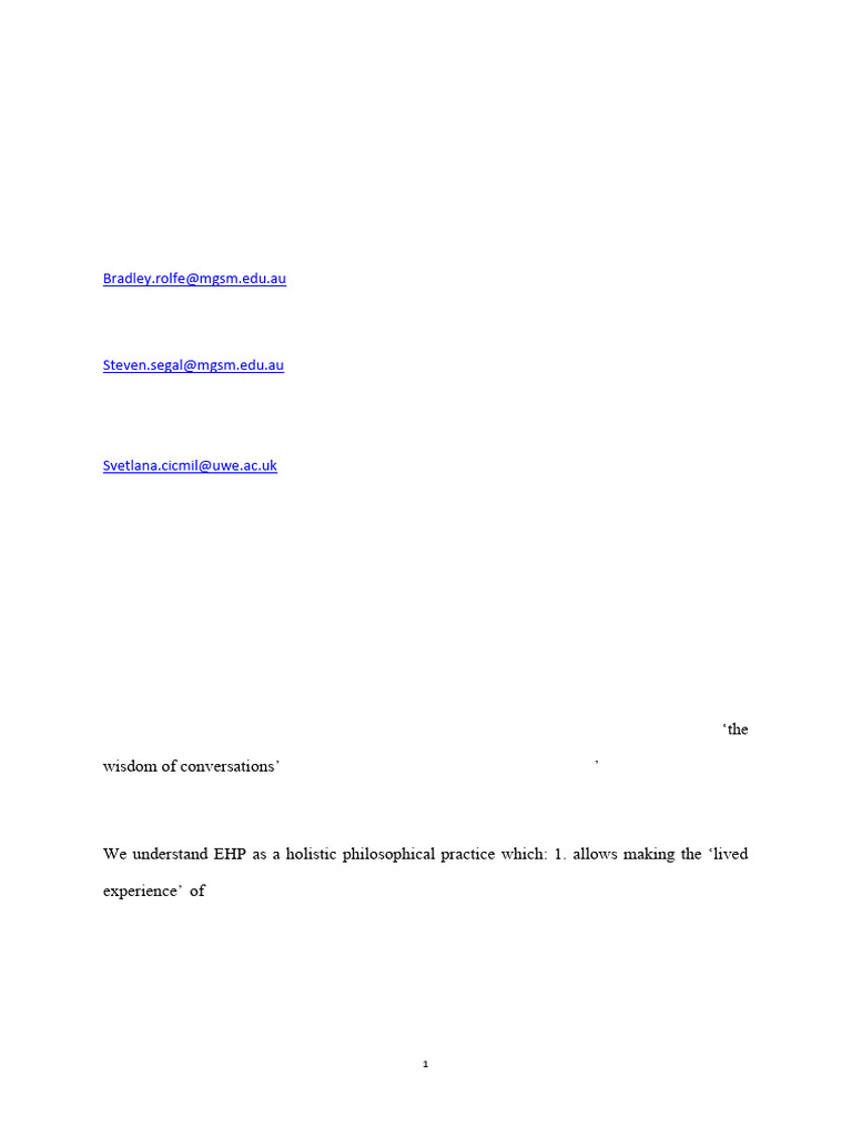 EHP for Project Management Insights | PDF | Martin Heidegger | Richard ...
