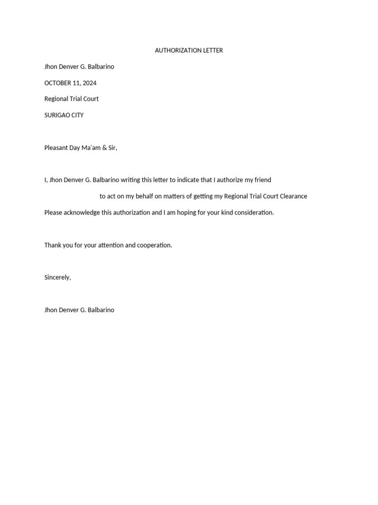 Authorization L Wps Office | PDF