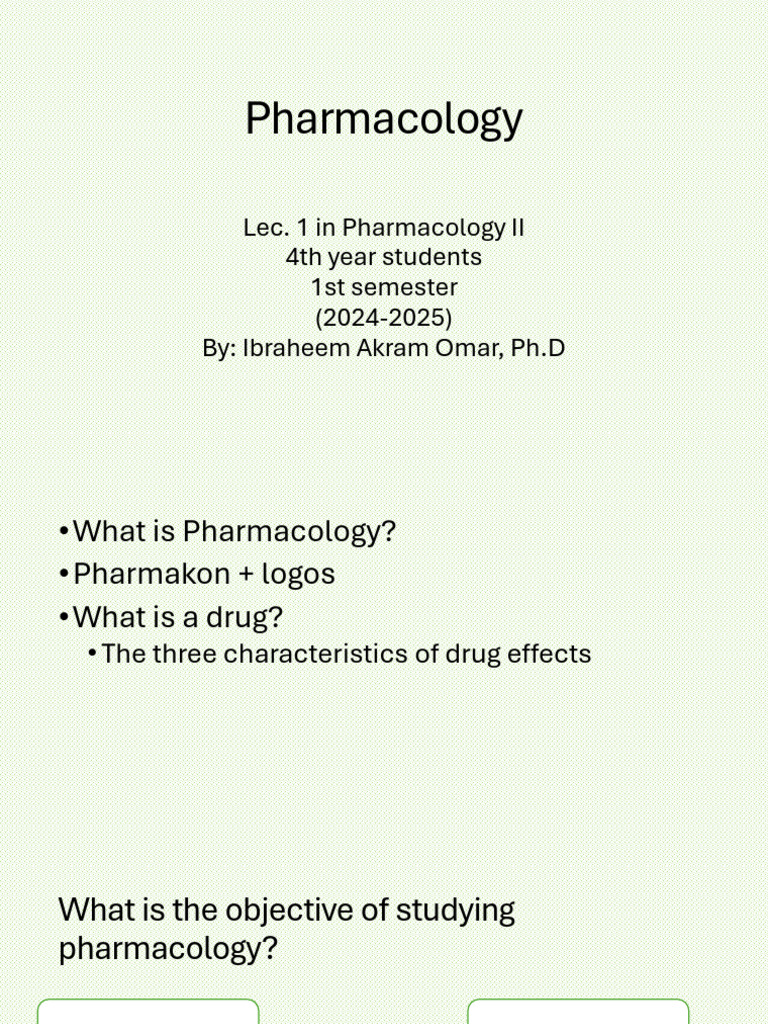 Introduction To CNS (Pharmacology) | PDF | Inhibitory Postsynaptic Potential | Neurotransmitter
