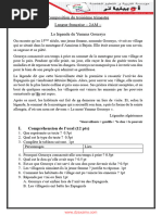 La légende du Sahara et ses leçons | PDF | Phrase | Grammaire