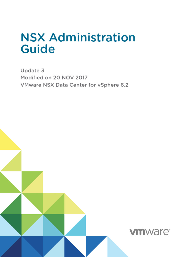 nsx_62_admin | PDF | Virtualization | Computer Network