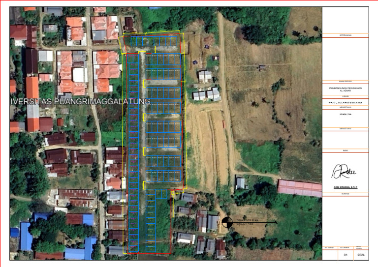 TES-Model SITE PLAN-ARIS SWANSA | PDF