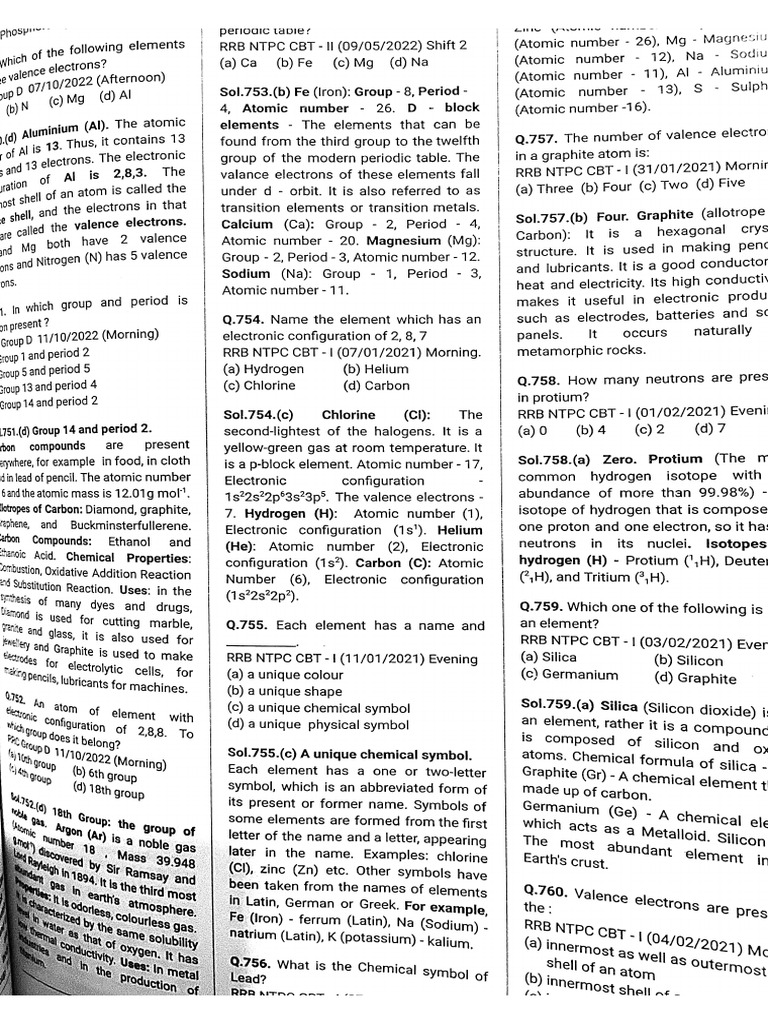 Chemistry notes 2 | PDF Chemistry notes 2 | PDF
