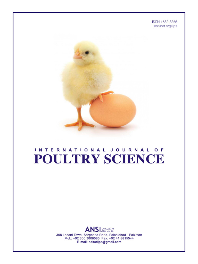 Poultry Science 02 | PDF