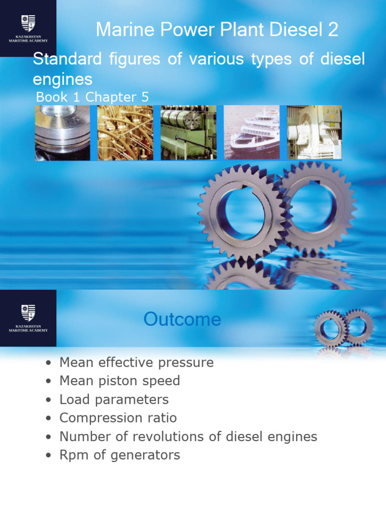 04 Standard Figures of Various Types of Diesel Engines | PDF
