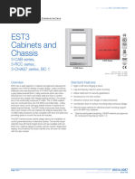 E85014-0004 - EST4 Cabinets and Chassis | PDF | Door | Network Switch