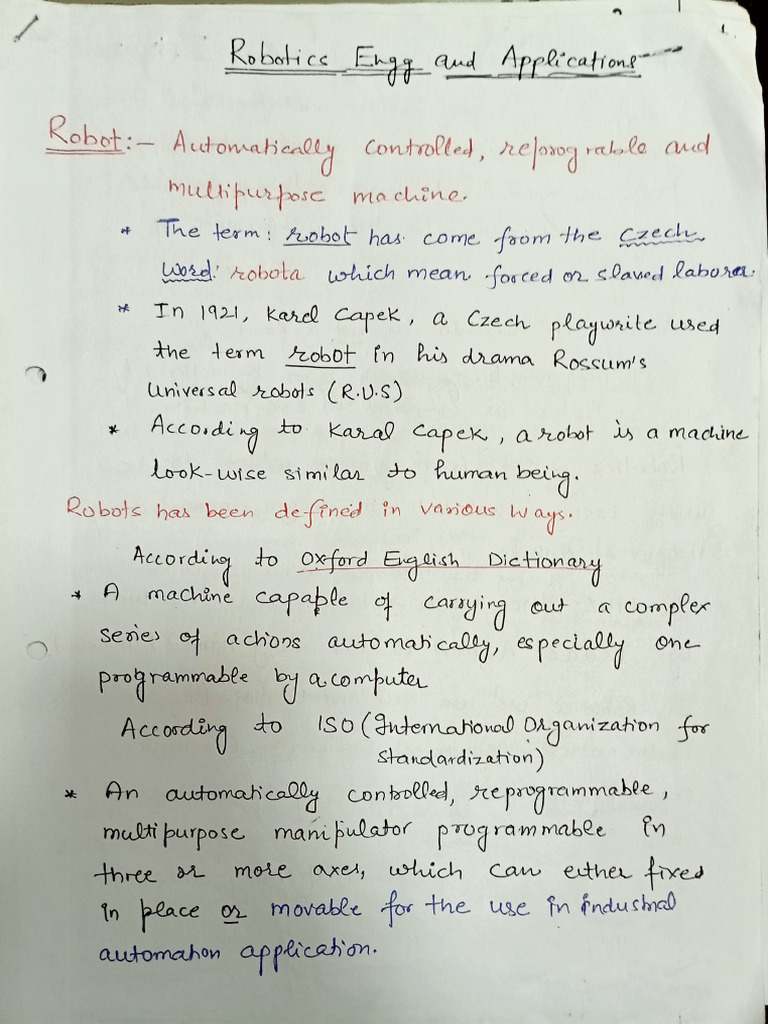 Hand Written Notes | PDF