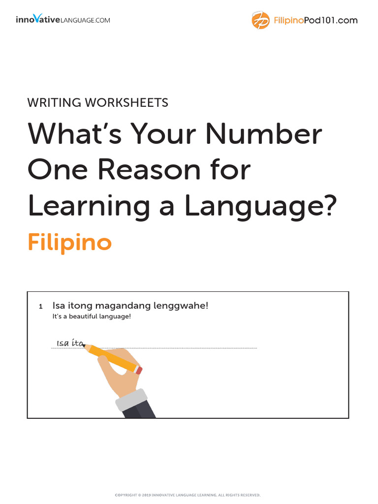 Filipino Workbook | PDF