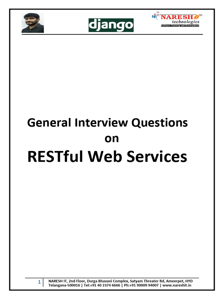 Rest Api Interview Faqs Pdf Web Service Class Computer Programming