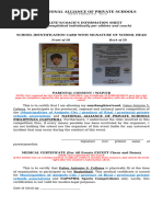 NSSC Team Official Registration Form (Updated) | PDF | Clinical Medicine | Medical Specialties