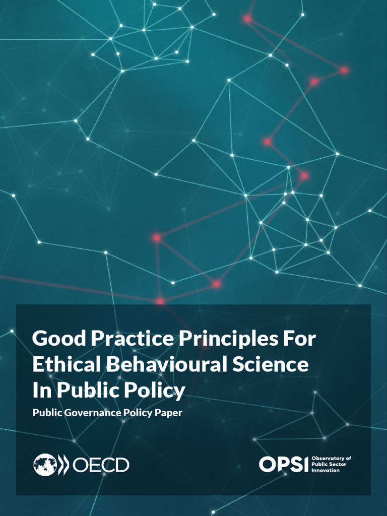 Ethical Principles for Behavioural Insights | PDF | Policy | Science