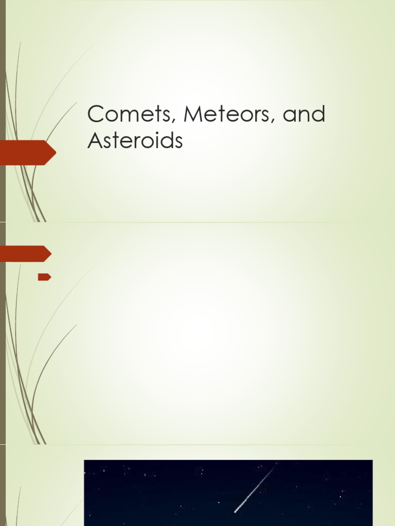 Q2 M6 Comets | PDF | Comet | Asteroid