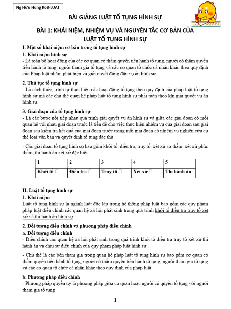 Bài giảng TTHS | PDF