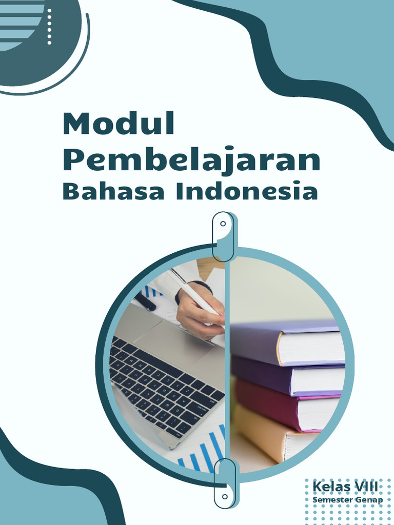 MODUL B.INDONESIA KELAS 8 GENAP (1) | PDF