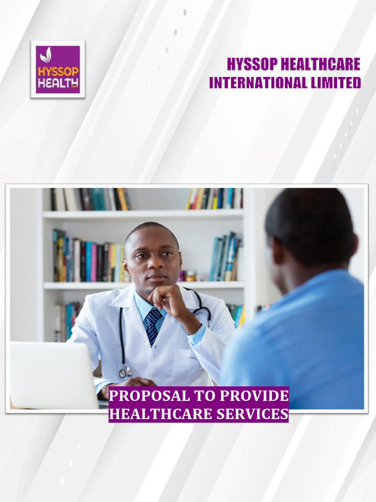 Hyssop Health International HMO Proposal | PDF | Health Care | Patient