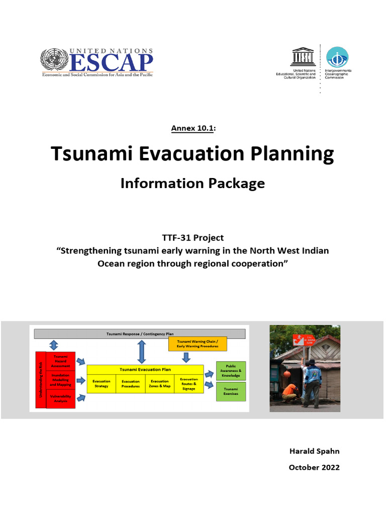 Tsunami Evacuation Planning Information Package English | PDF ...