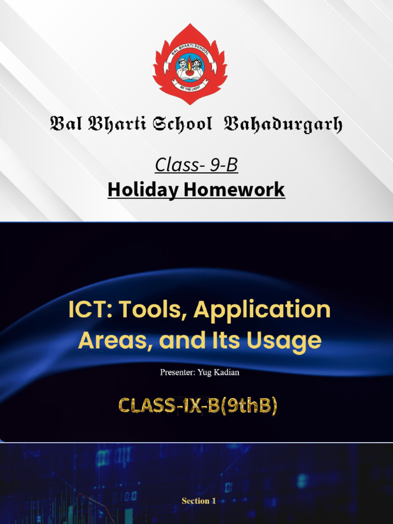 Holiday Homework: Class-9-B | PDF