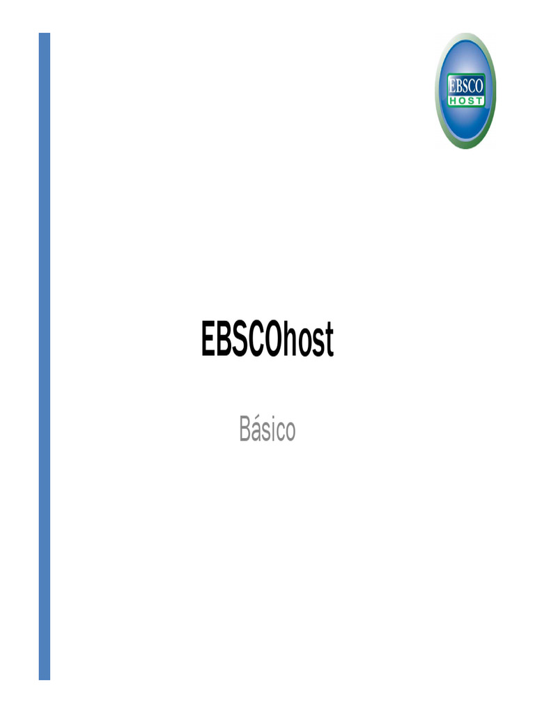 Tutorial Como Pesquisar Na EBSCO | PDF | Html | Geografia