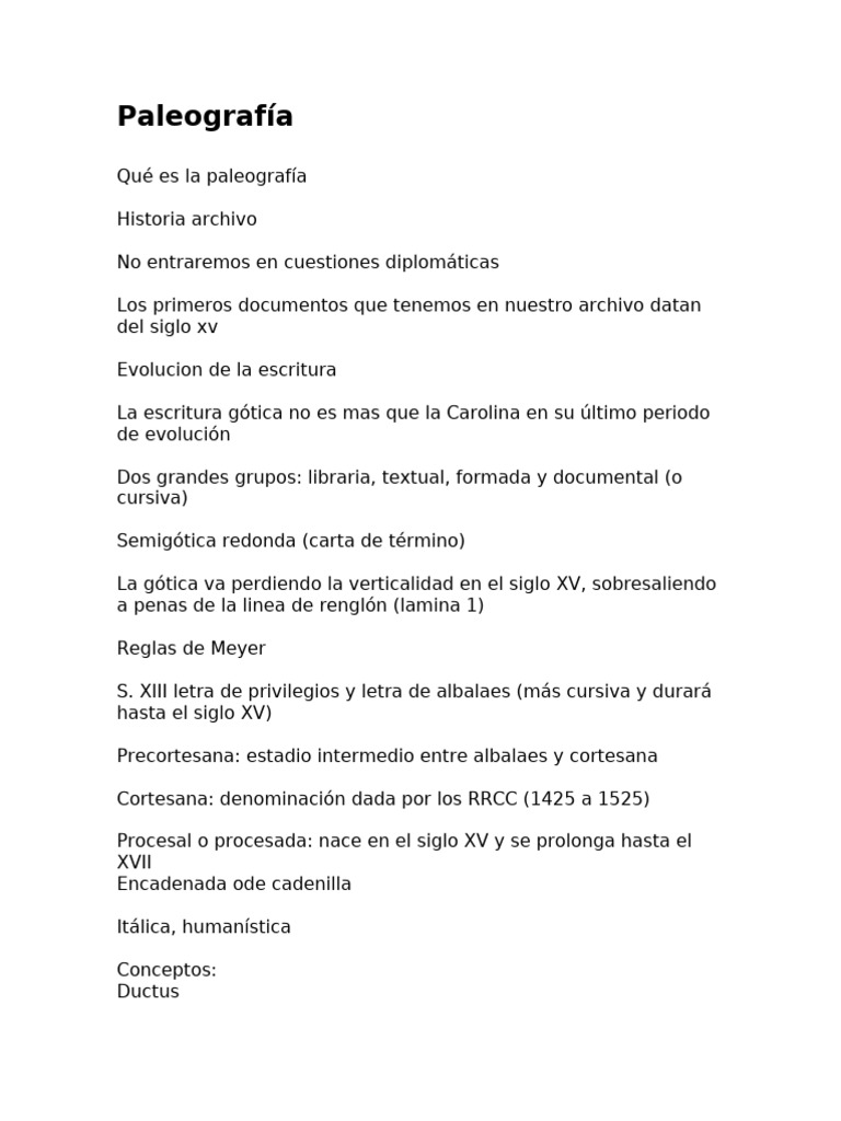 Paleografia | PDF | Paleografía | Escritura