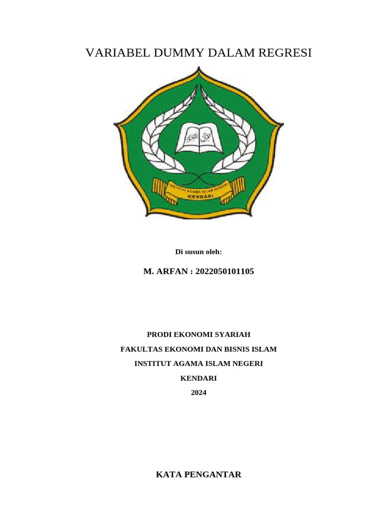 Variabel Dummy dalam Analisis Regresi | PDF
