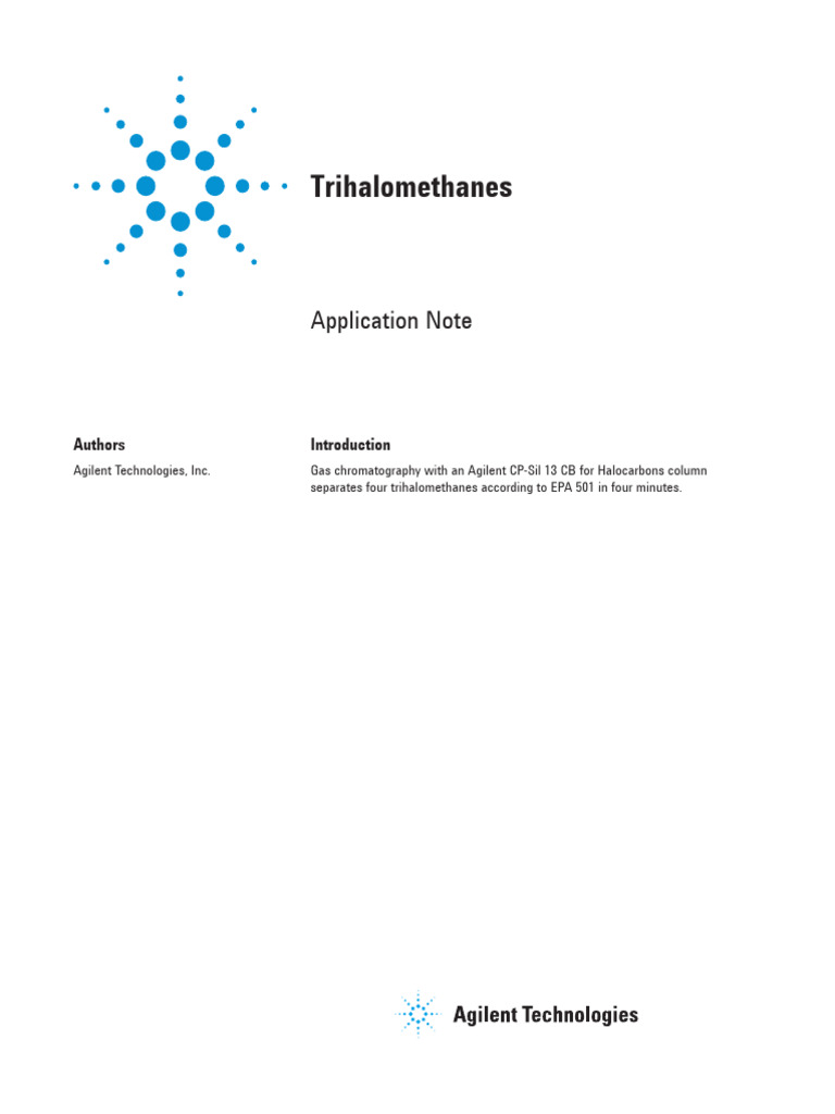 Agilent - THM | PDF