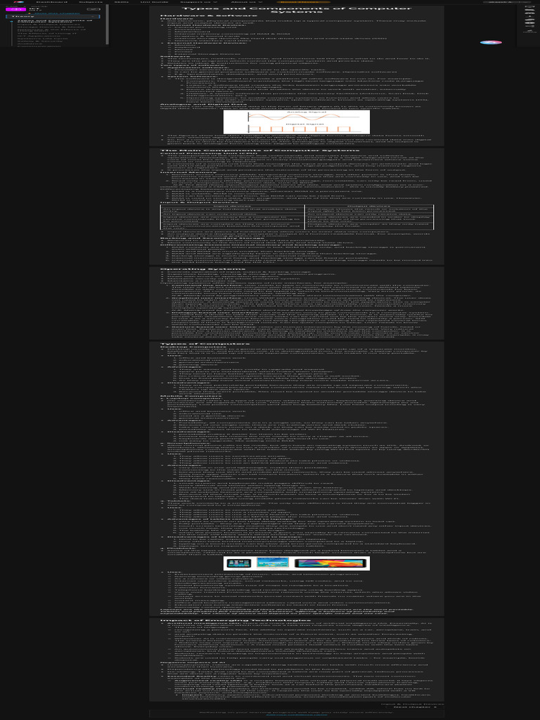Igcse Ict Computer Systems Basics Pdf Computer Data Storage Read Only Memory