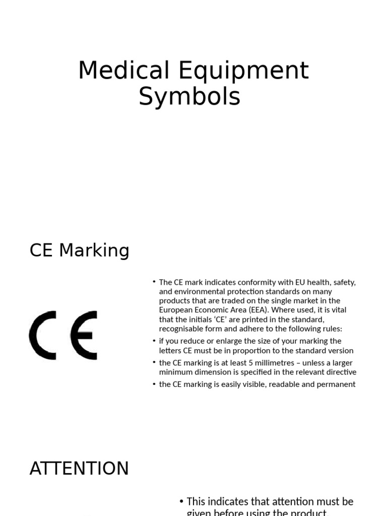 Medical Equipment Symbols | PDF | Sterilization (Microbiology ...