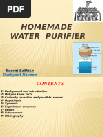 Homemade Water Filtration Project Guide | PDF | Water Purification | Water