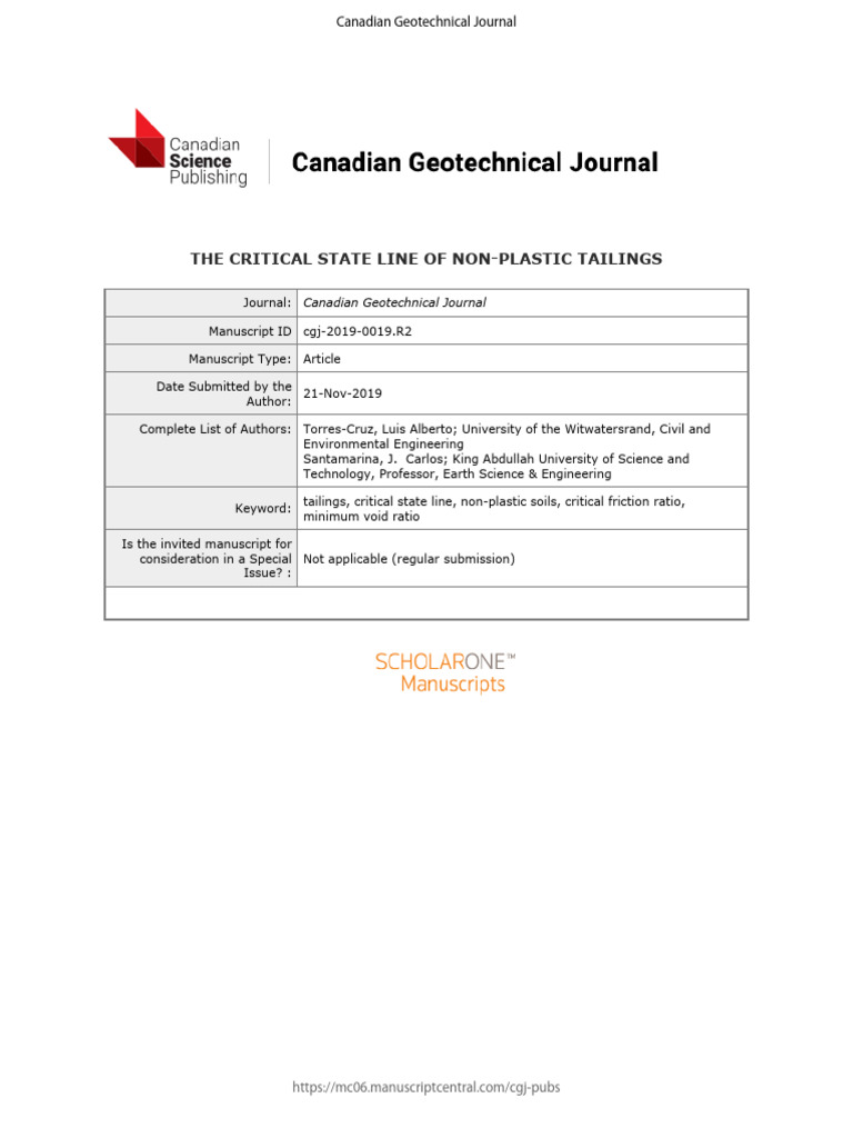 cgj-2019-0019 | PDF | Geotechnical Engineering | Stress (Mechanics)