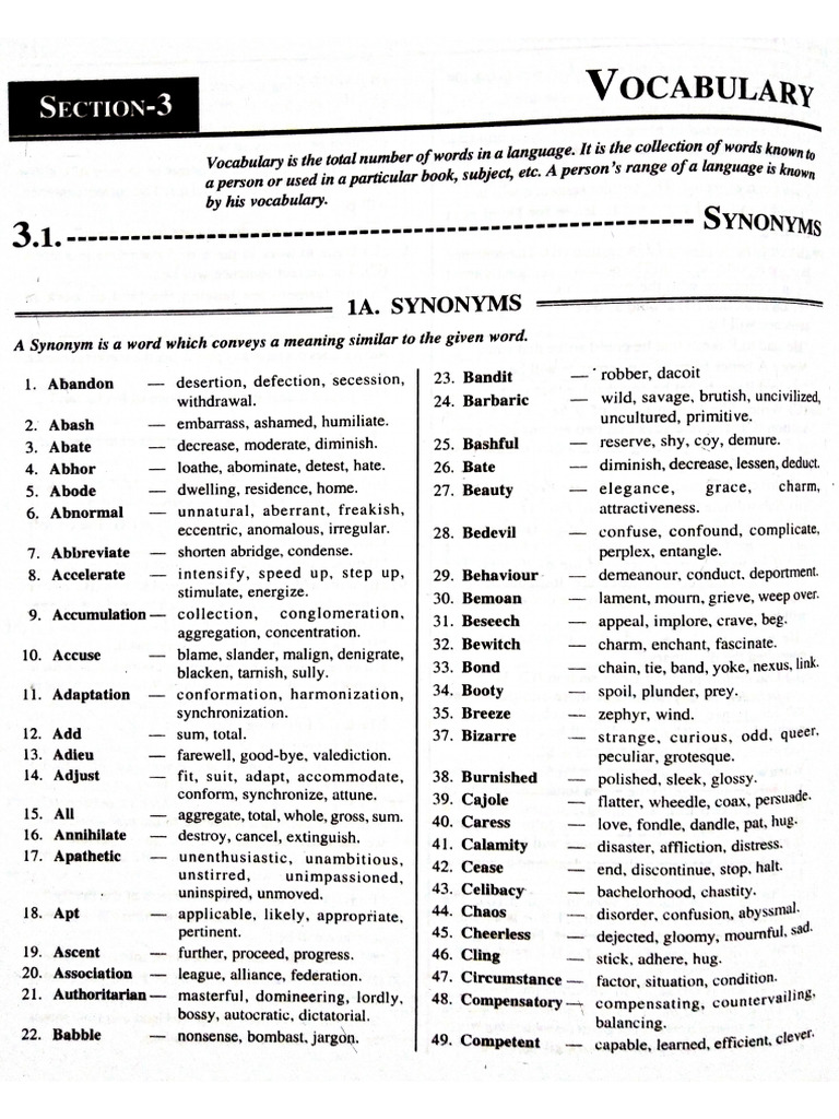 DB Synonyms | PDF