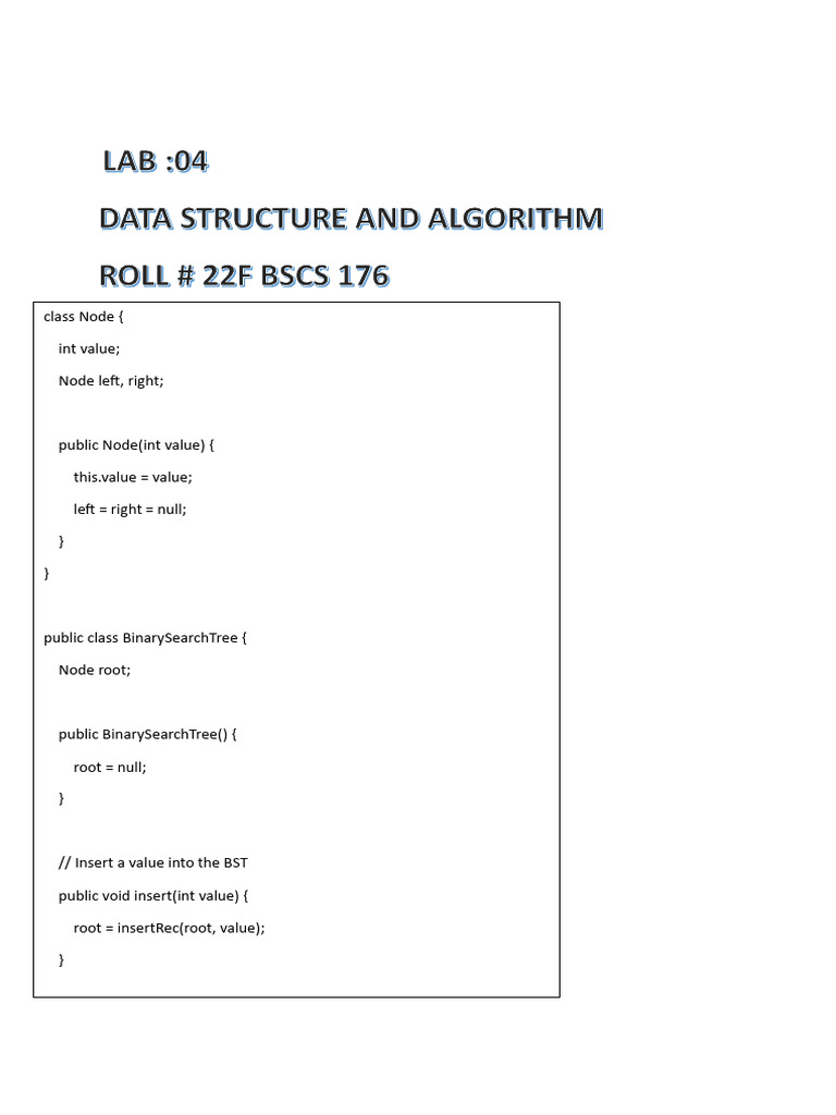 Lab 04 | PDF
