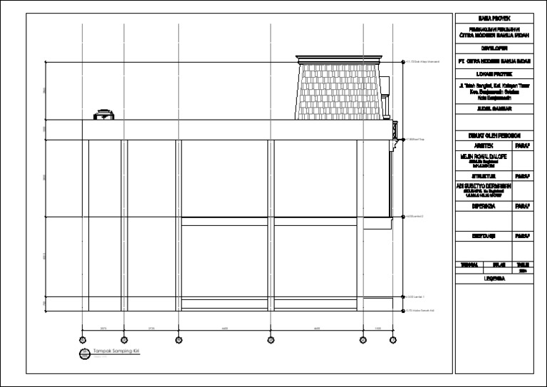 Denah Full Dak Atap-Kiri | PDF