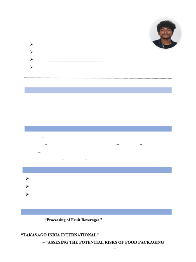 Resume - Gananathan moorthy | PDF