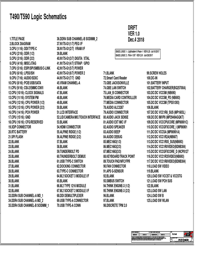 LCFC NM-B901 FT490 - FT590 r1.0 | PDF | Usb | Computing