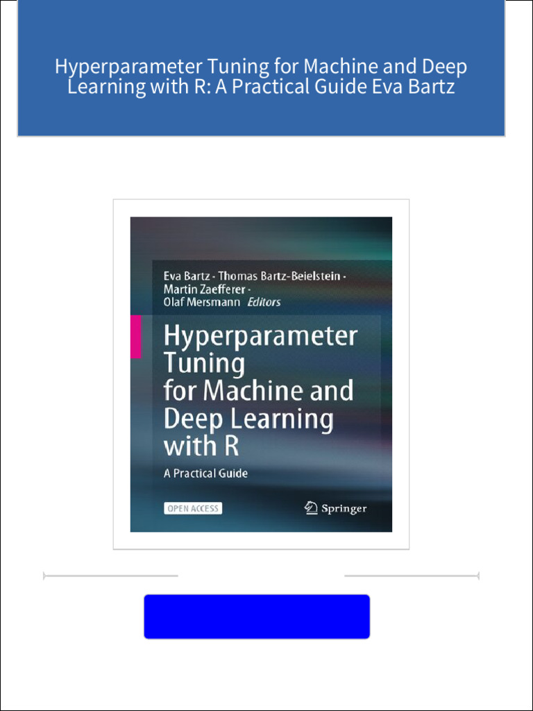 8585Immediate download Hyperparameter Tuning for Machine and Deep ... 8585Immediate download Hyperparameter Tuning for Machine and Deep ...