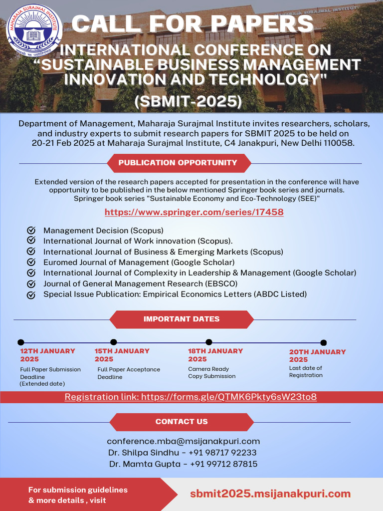 Call For Papers - 20241218 - 183147 - 0000 | PDF