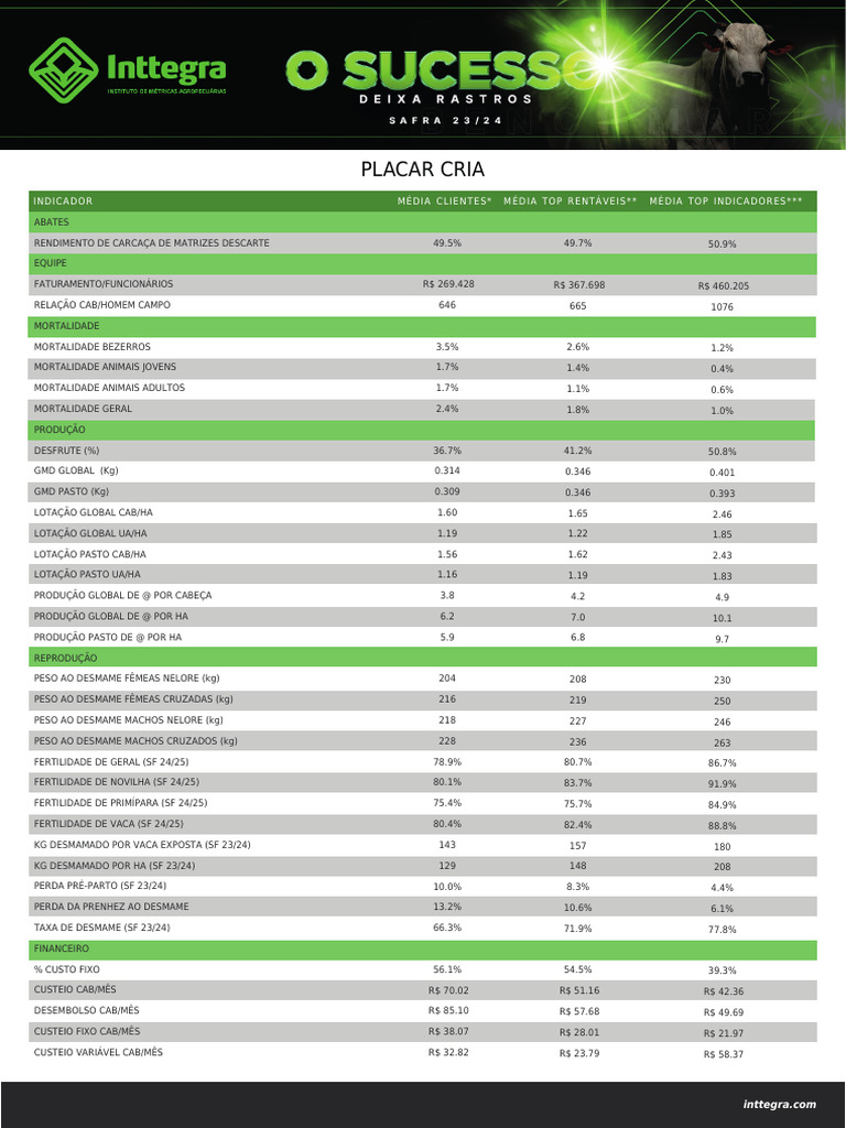 Benchmarking - 23-24 - Cria 2 (1) - 241024 - 135141 | PDF