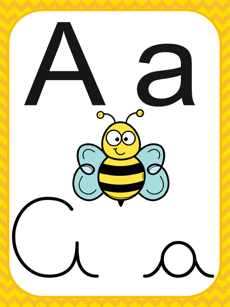 Alfabeto Tema Abelhinha | PDF
