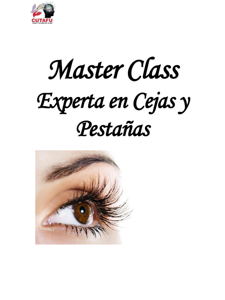 -Guia-Master-Class-Experta-en-Cejas-y-Pestanas | PDF | Productos cosméticos | Ceja