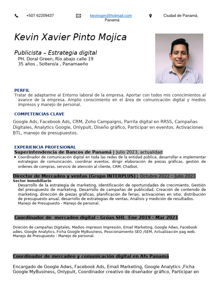 Kevin Pinto X. 2024 | PDF | Marketing | Publicidad