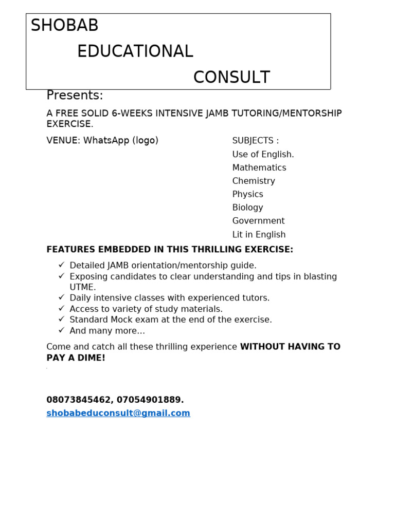 Jamb | PDF
