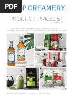 Selecta Ice Cream Price List 2025 | PDF | Food Ingredients | Foods